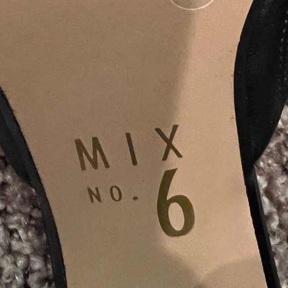Mix No. 6 | Shoes | Nwt In Box Mix No 6 Brand Black Criss Cross Front ...